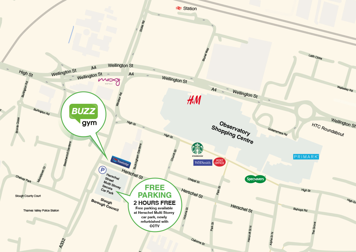 Find Us | Buzz Gym